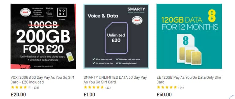 The Best Prepaid Sim Cards & eSim Cards In The UK For Travel - Alison Fay