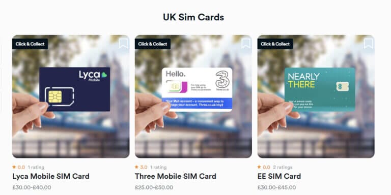 Buying a Prepaid UK Sim Card at London Heathrow Airport & In London ...
